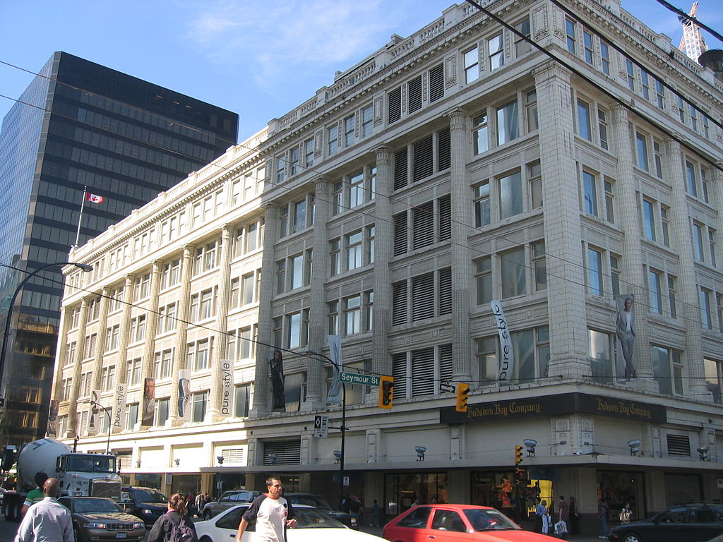 HBC, RioCan joint venture explores sale of downtown Vancouver property