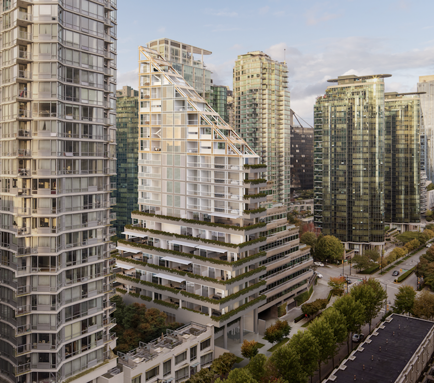 Design revealed for world's tallest hybrid timber structure in Vancouver