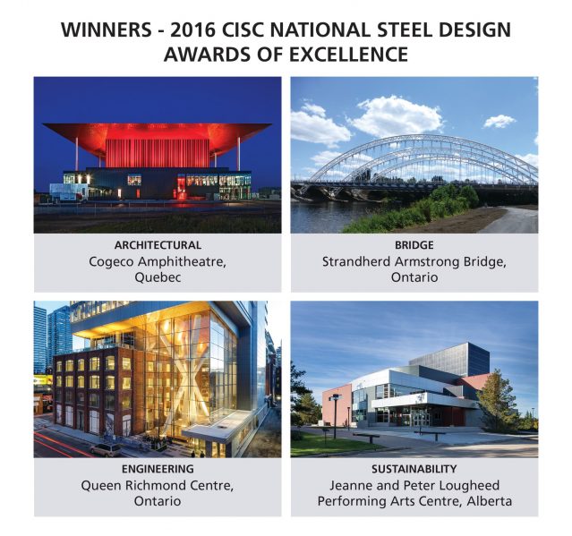 CISC National Steel Design Awards of Excellence winners announced