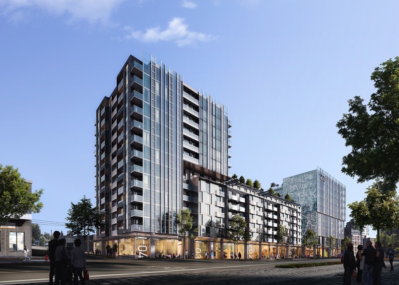 GBL Architects unveils designs for a mixed-use development in Vancouver