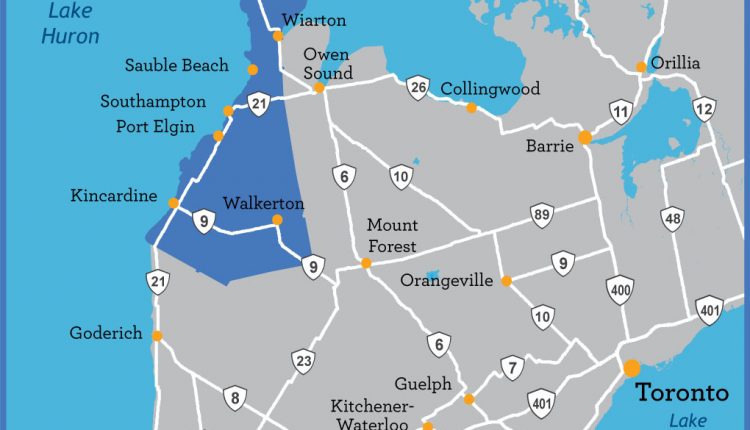 THE Bruce Map Locator 2020 Brand - Building