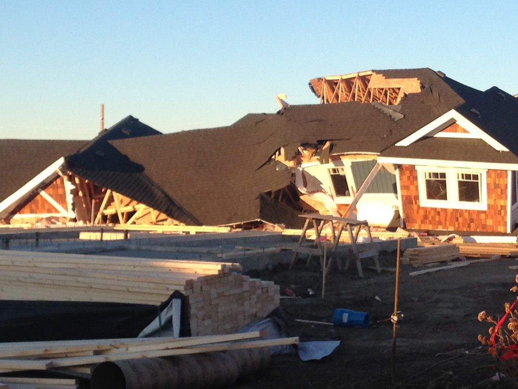 Preventing the collapse of partially-constructed new homes - Building