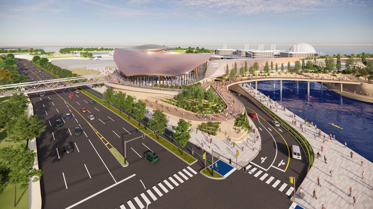 City of Toronto officially reviews plans for Ontario Place’s redevelopment