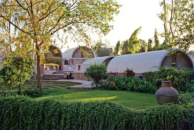 Barrel-vault ensemble at Sangath, Ahmedab - Canadian Architect