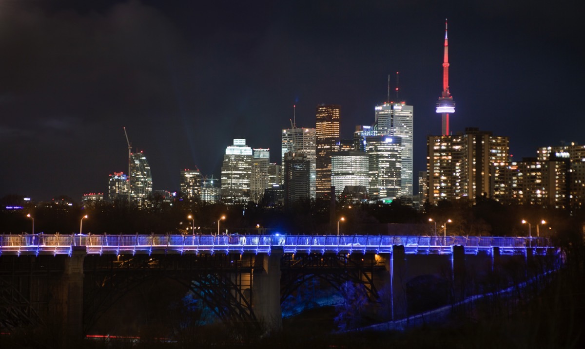 The Luminous Veil, Prince Edward Viaduct; Photo credit: Dereck ...