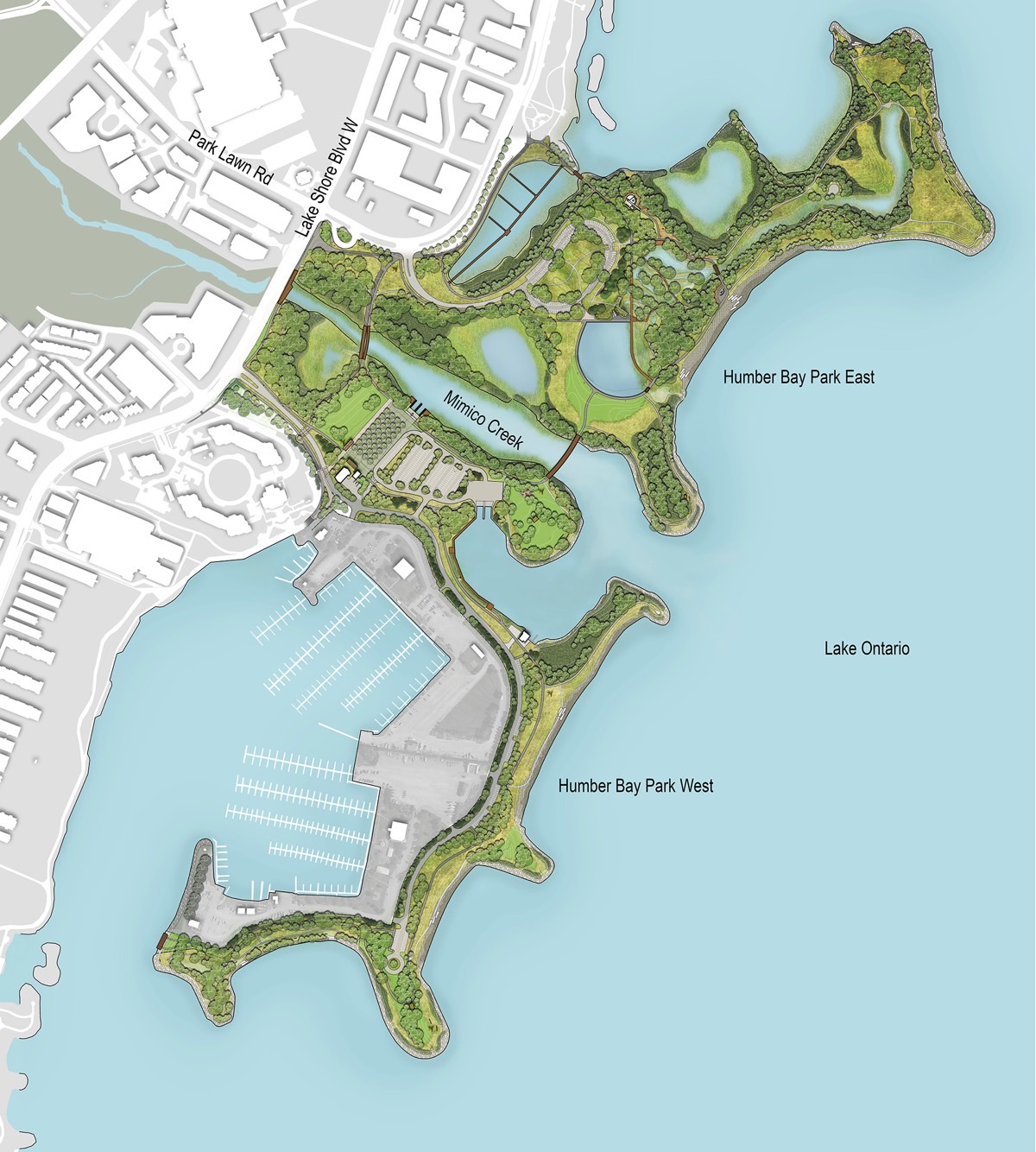 Humber Bay Park Master Plan, 2225 Lake Shore Blvd. W.; Image Credits ...