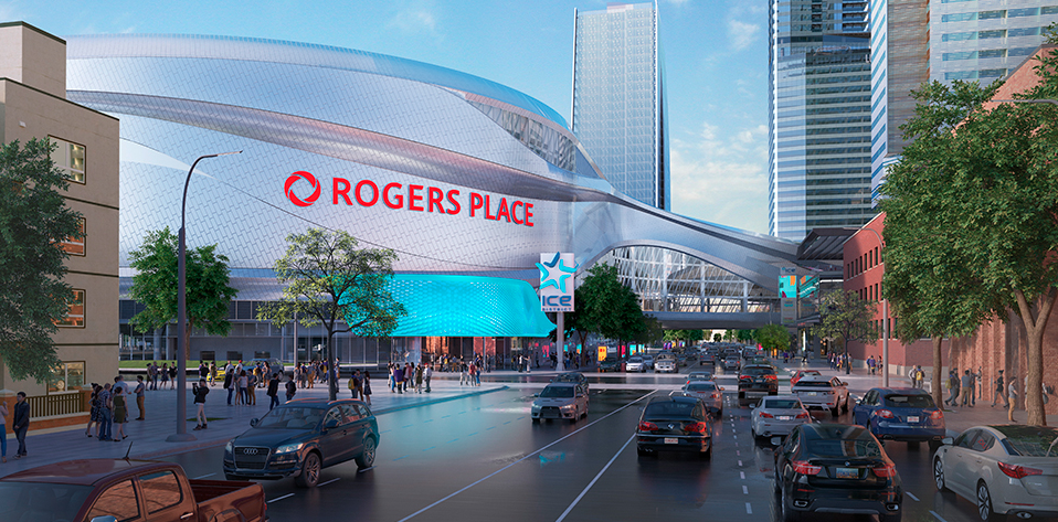 Edmonton's new Rogers Place arena garners praise for its iconic design