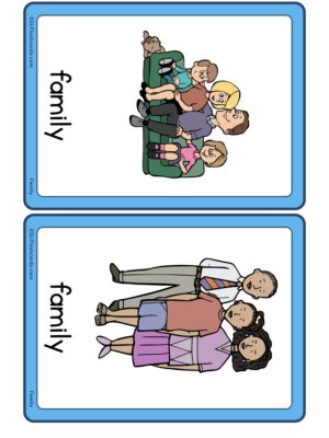 Family Flashcards – ESL Flashcards