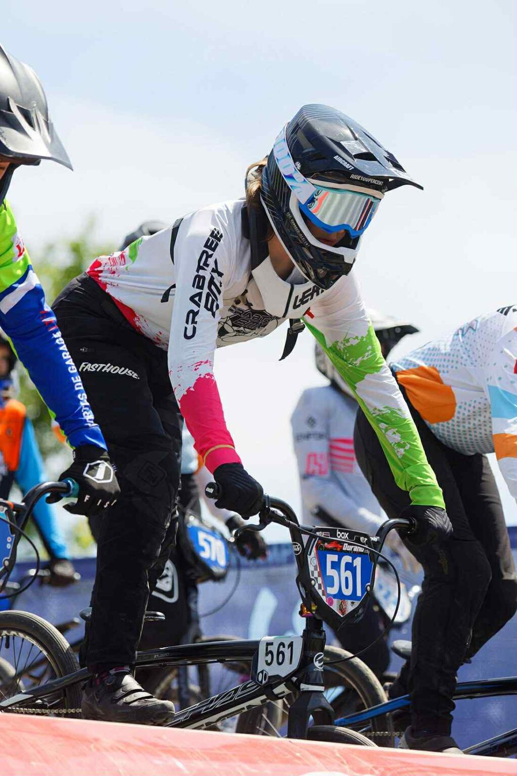 Alice Durand s'illustre au BMX de course