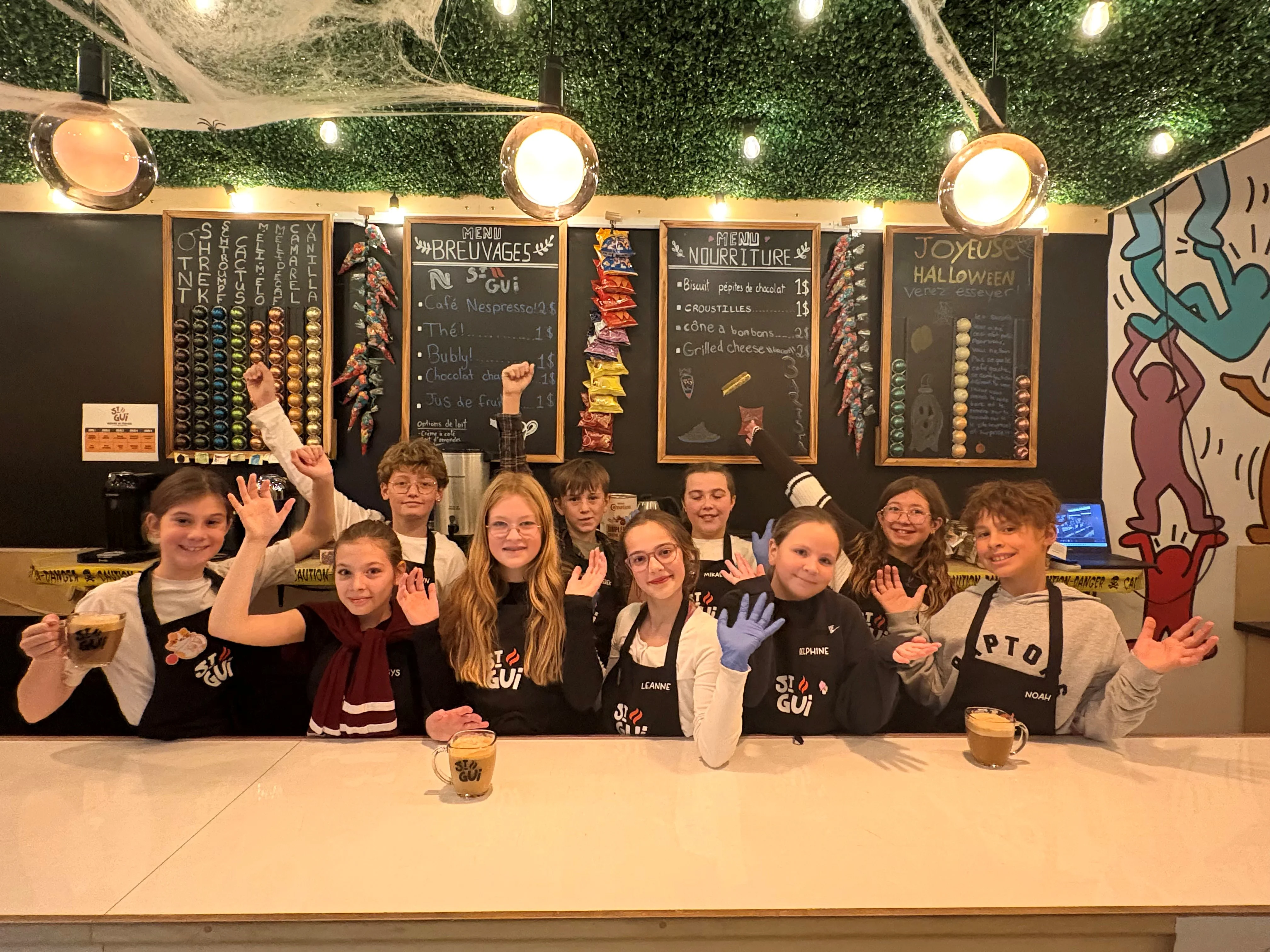 Le Café St-Gui fait rayonner l'école des Rivières