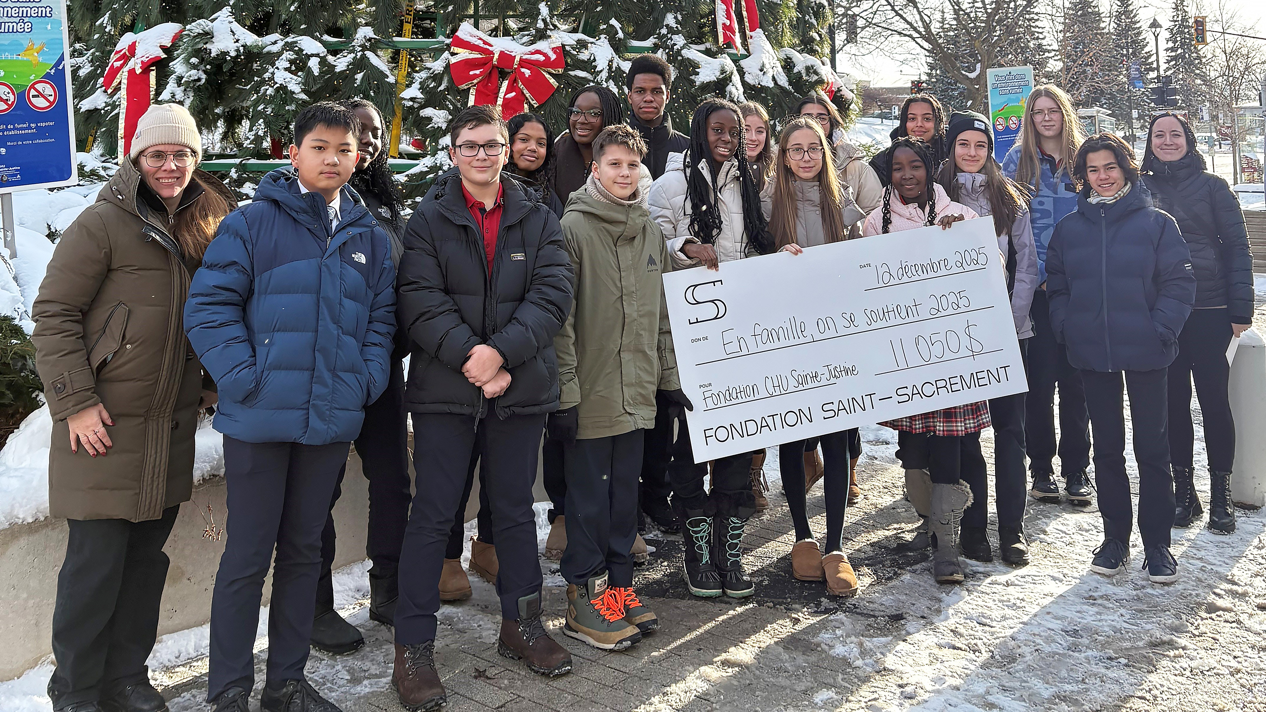 Succès pour la campagne du collège Saint-Sacrement