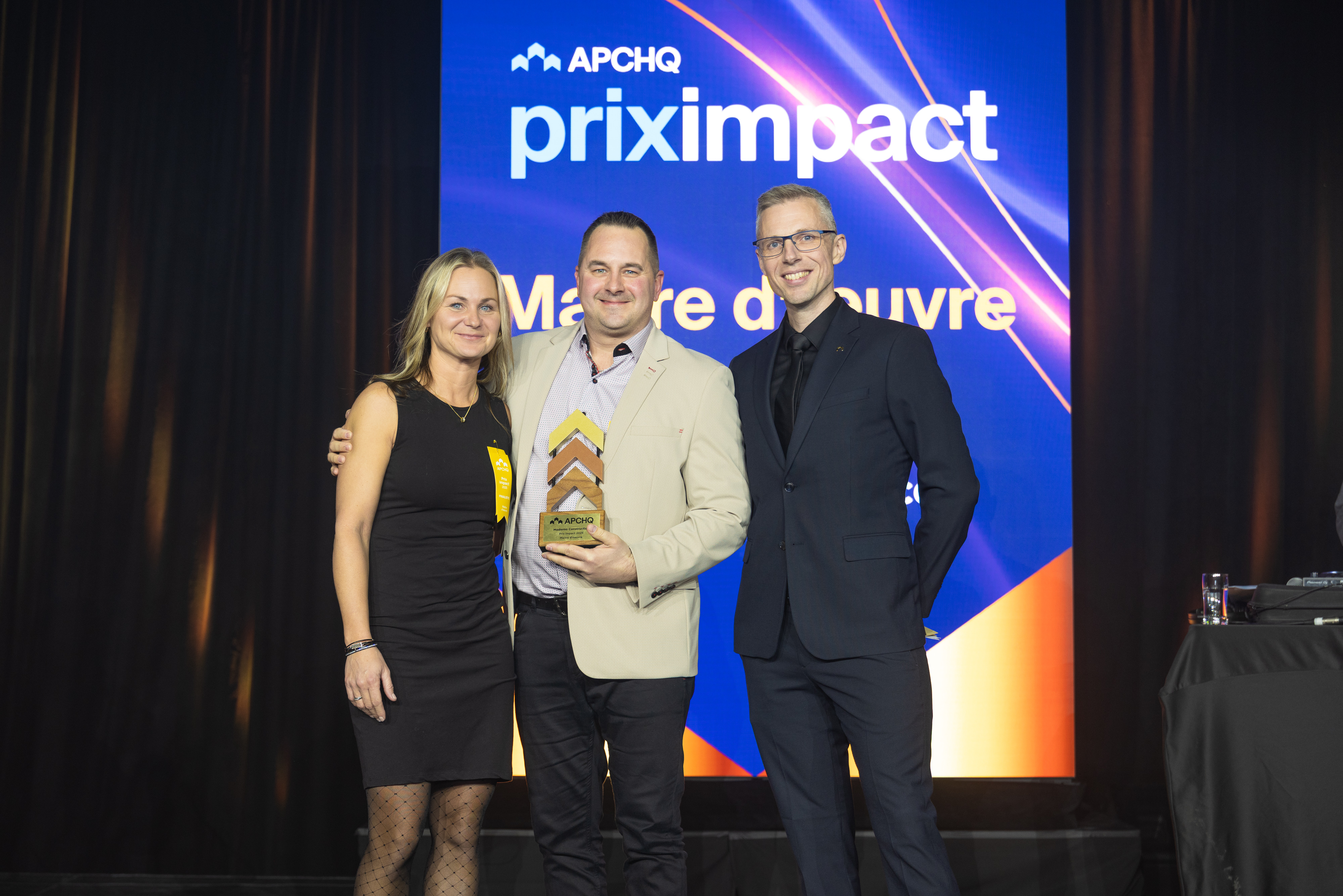 Un prix de l'APCHQ pour Moderno Construction
