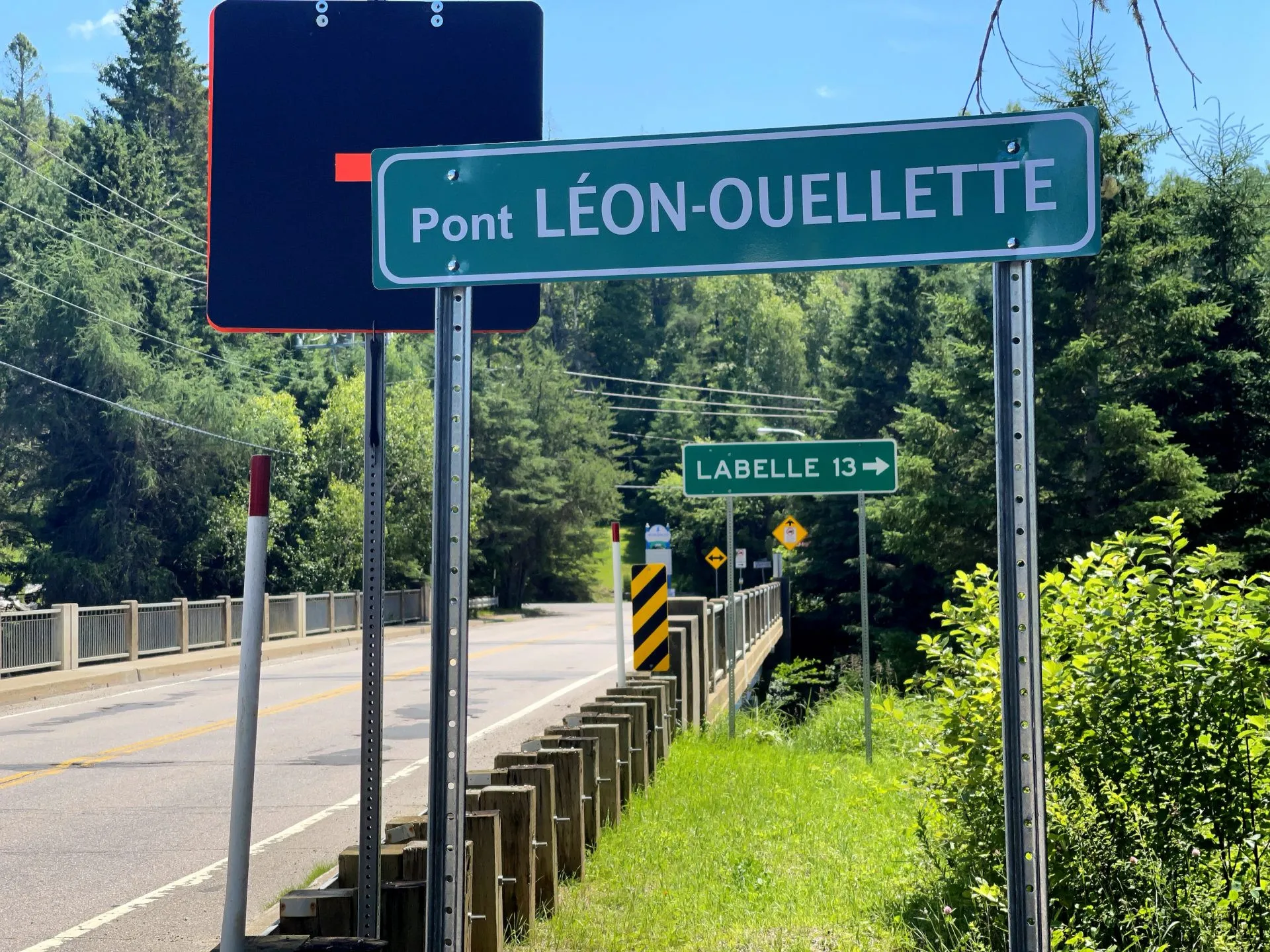 Le pont Léon-Ouellette à La Macaza s’affiche après un quart de siècle ...