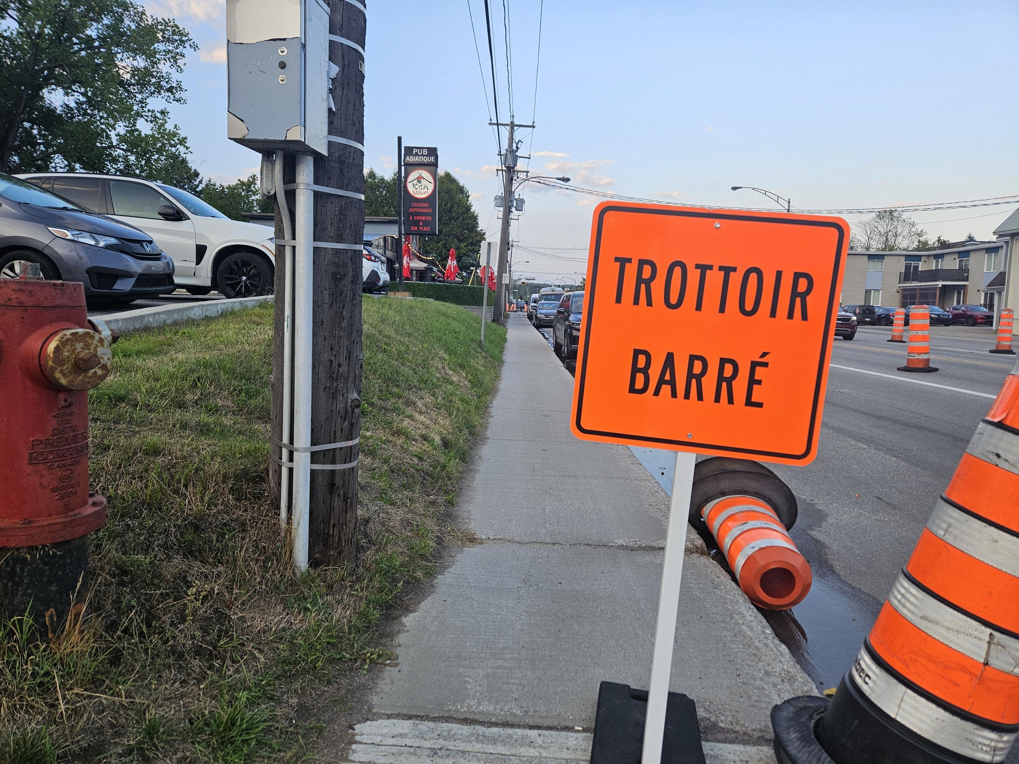 Travaux sur les rues de la Madone et du Pont : Les commerçants du ...