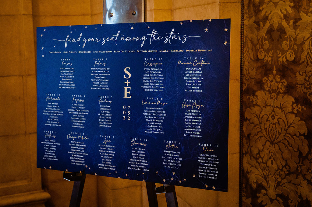 Celestial Themed Wedding at the Fort Garry Hotel - Melanie Parent ...