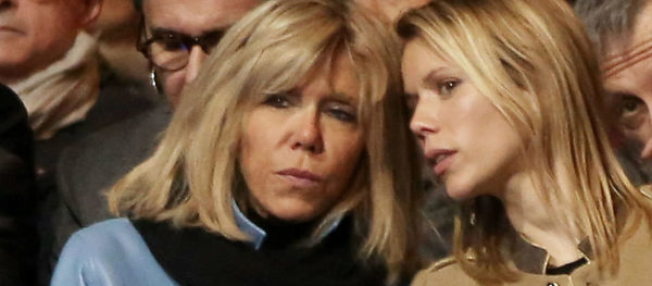 Brigitte Macron and her daughter Tiphaine, first fans of Emmanuel ...