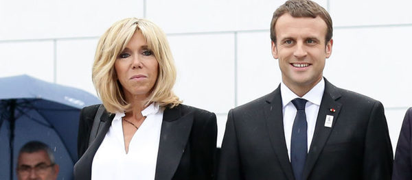 PHOTOS – Emmanuel and Bridget Macron, couple, radiant with for the JO ...