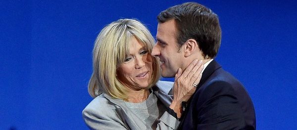 Emmanuel and Bridget Macron : he has done more crazy to be at his side ...