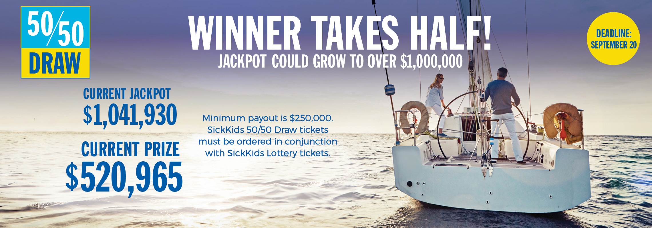 SickKids Lottery 50/50 Draw