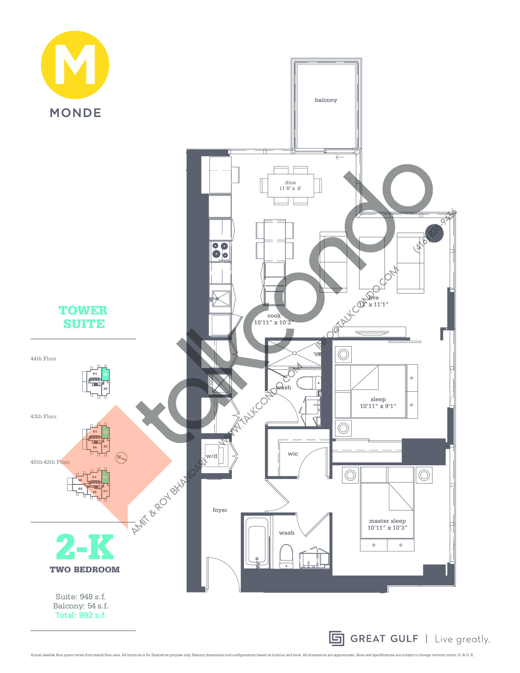 Monde Condos | Floor Plans, Prices, Availability - TalkCondo